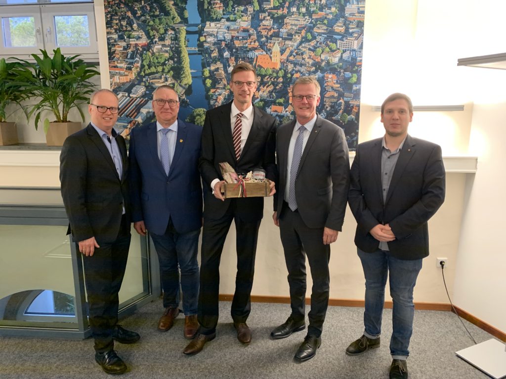 EWG-Aufsichtsrat begrüßt neuen Geschäftsführer - EWG Rheine